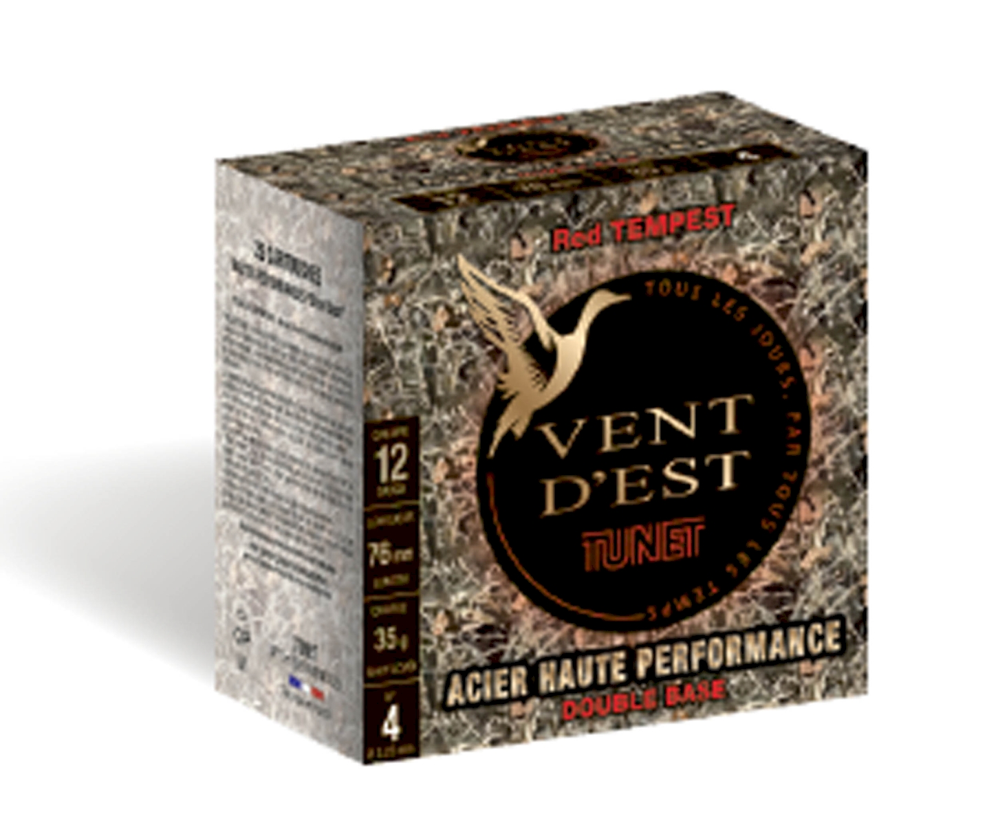 Cartouche acier VENT D'EST RED TEMPEST