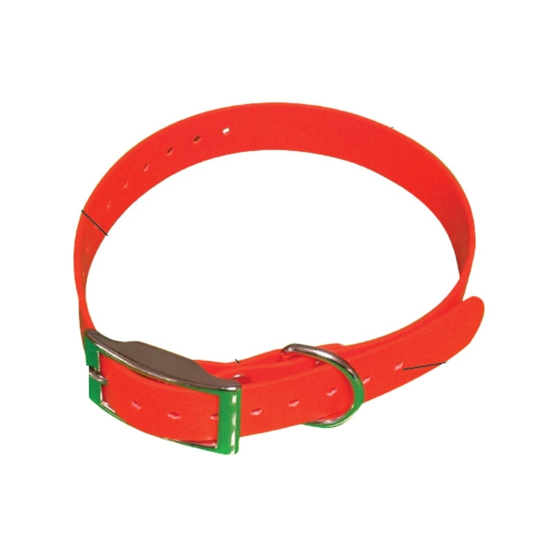 Collier pour chien HB DOG biothane beta orange pvc souple 60cm ...