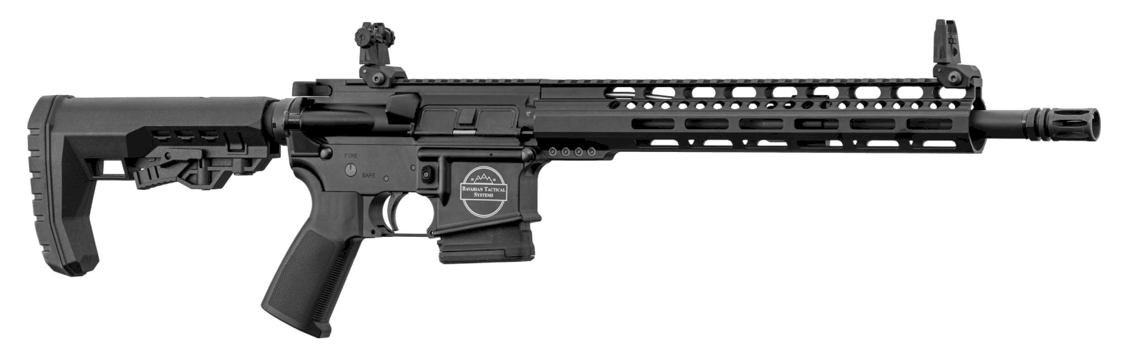 Carabine Semi Automatique Ar15 Bavaran 37CM | Armurerie Beaurepaire