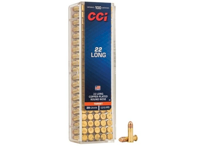 Munitions CCI .22LR Subsonic CB 29gr Boîte de 100 Faible bruit ...