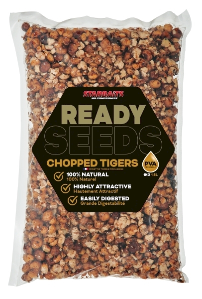 Starbaits Ready Seeds Chopped Tigers 1kg – Graines prêtes à l’emploi