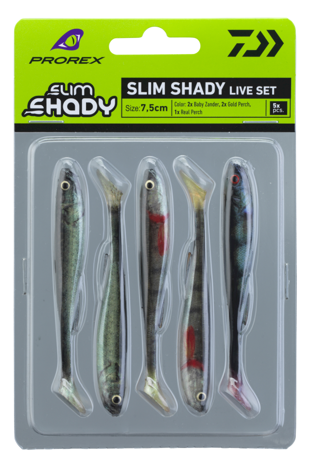 Shads Souples Réalistes – Pack Assortiment Carnassiers