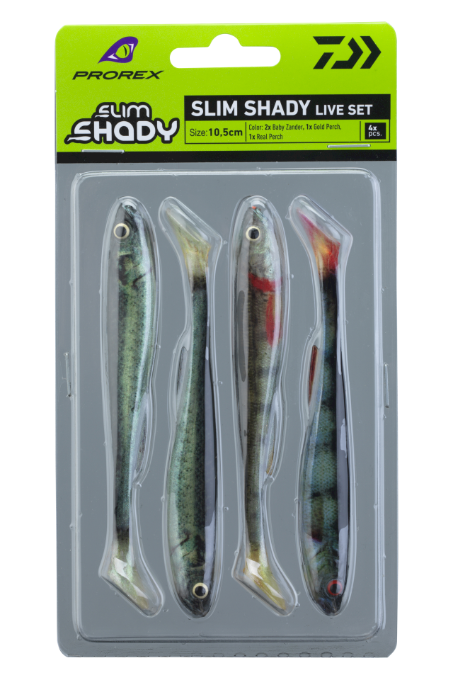 Shads Souples Réalistes – Pack Assortiment Carnassiers